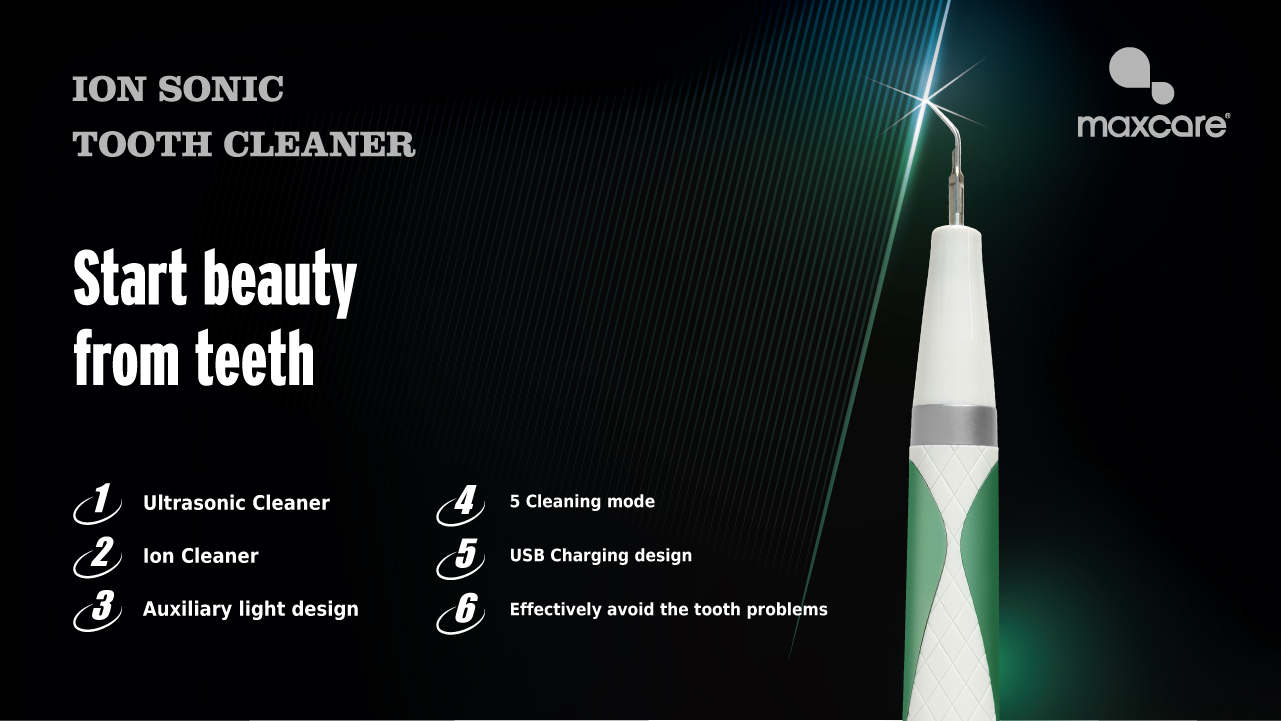 ION SONIC Tooth Cleaner | Maxcare
